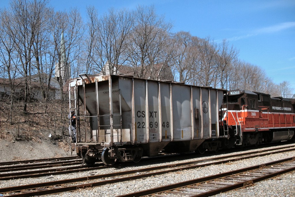 Providence and Worcester's Valley Falls Yard